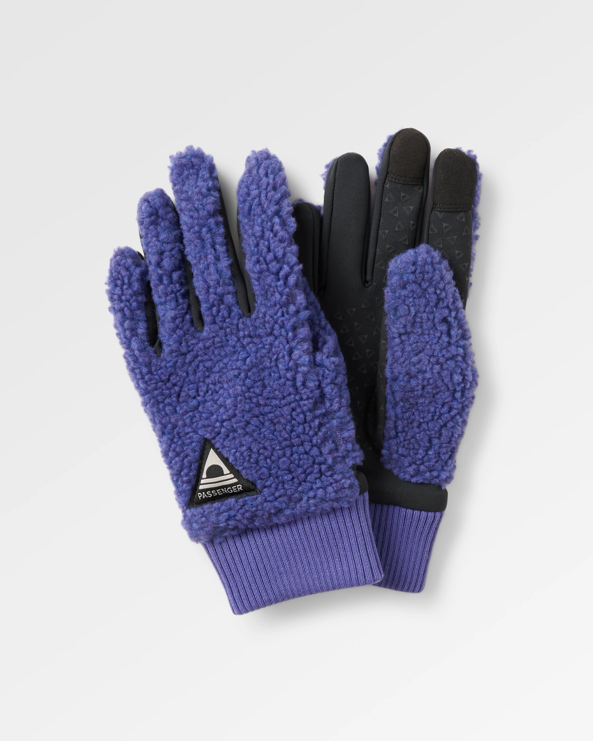 Snowfall Sherpa Gloves Purple Indigo – Passenger