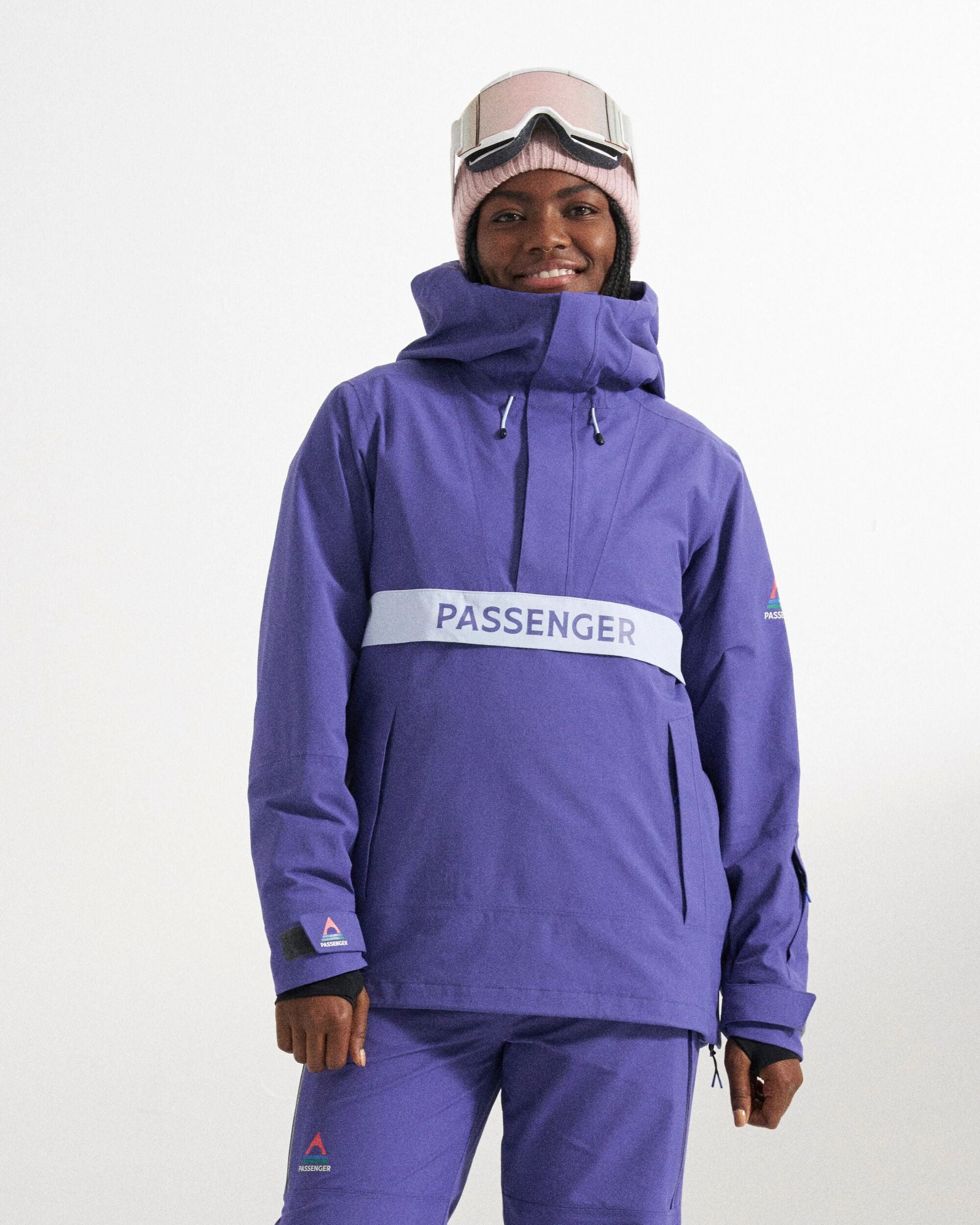 Snowscape Women's Snow 2L Anorak Purple Indigo – Passenger