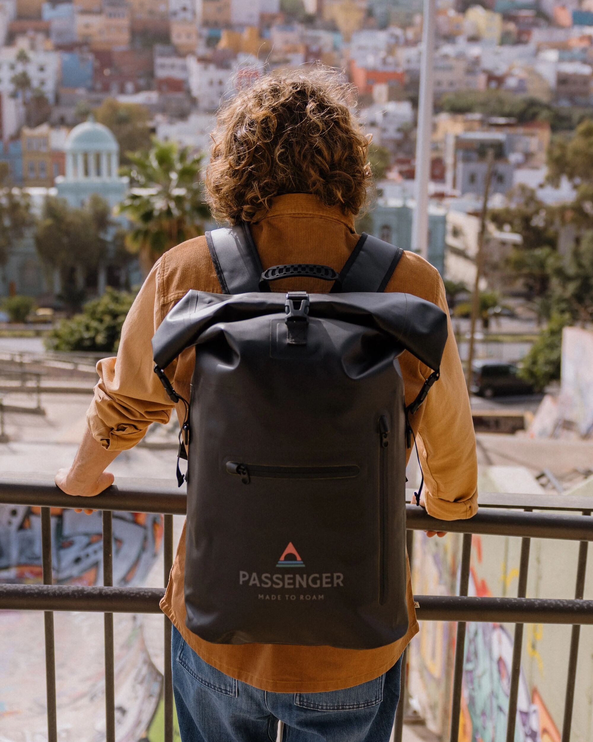 Tide 25L Dry Bag Backpack Black – Passenger