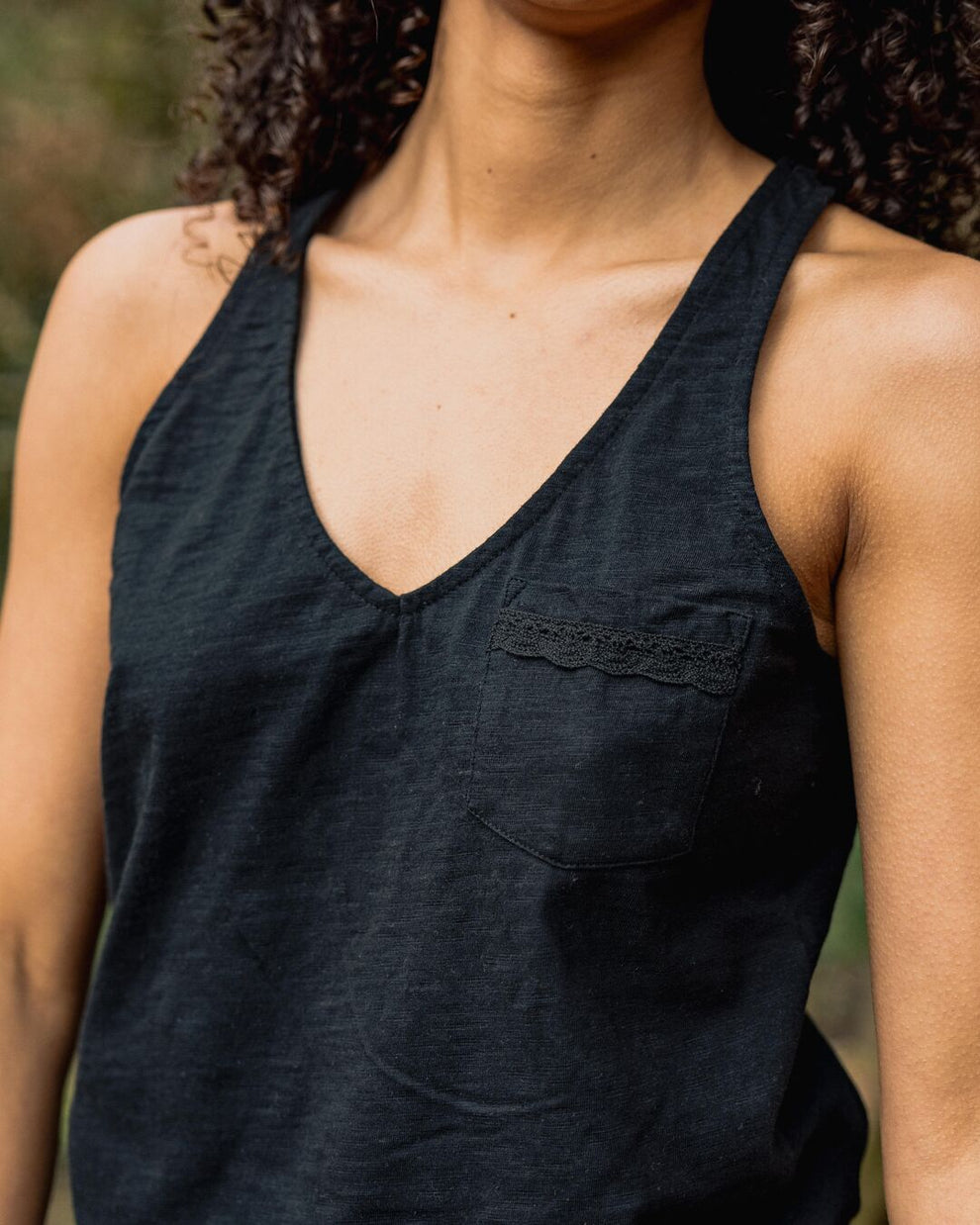 Rivergate Recycled Cotton Top Black – Passenger